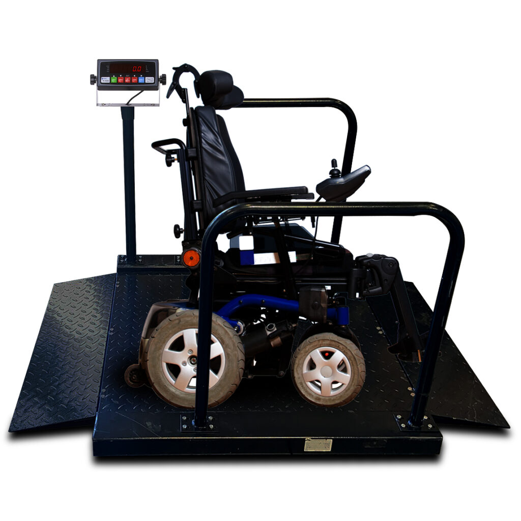 PS-WCS 1000lb Wheelchair Medical Scale With Reading Indicator