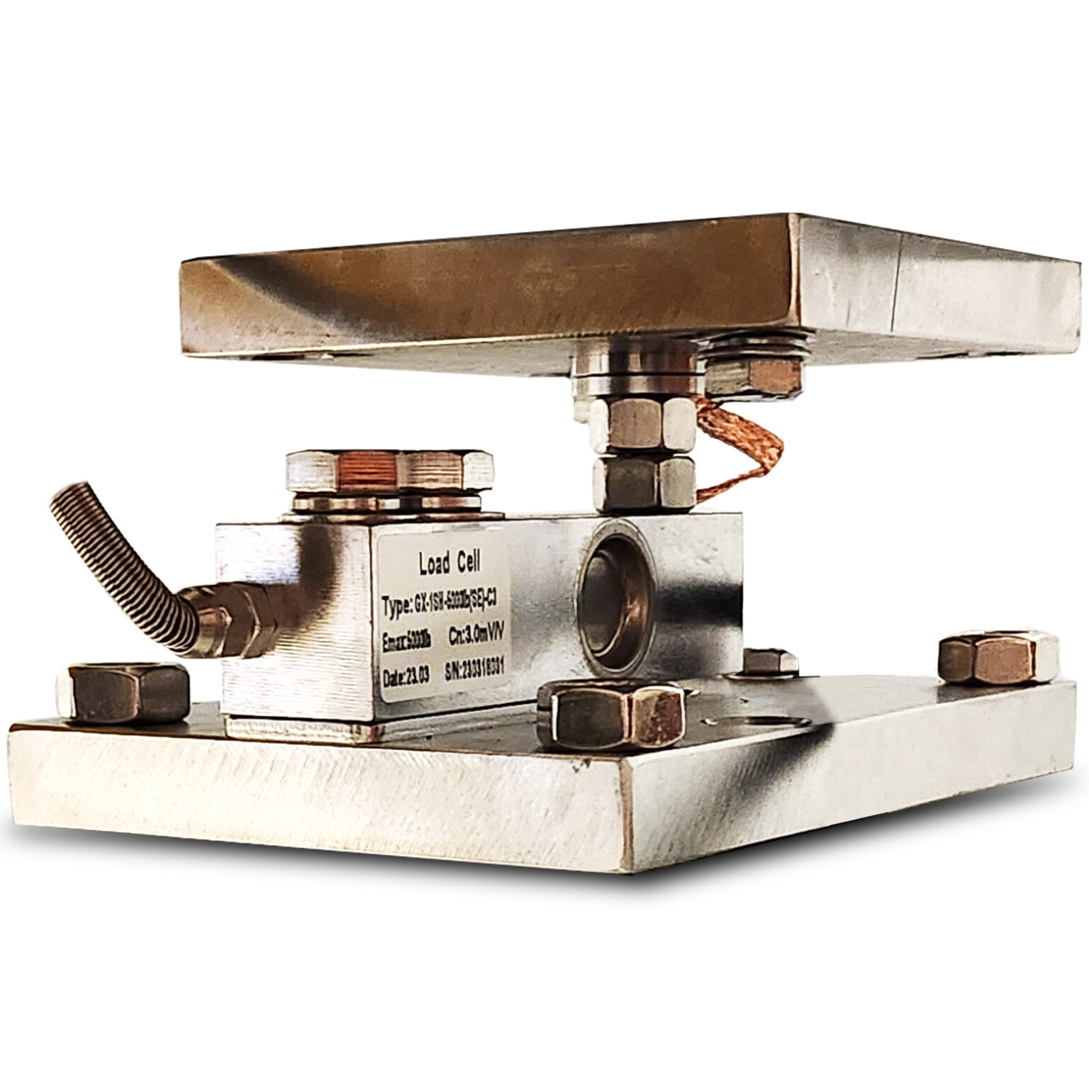 BizAutom BA-LCM-SB-4 Silo Tank Scale Mount Assembly Kit (4-Module Set ...